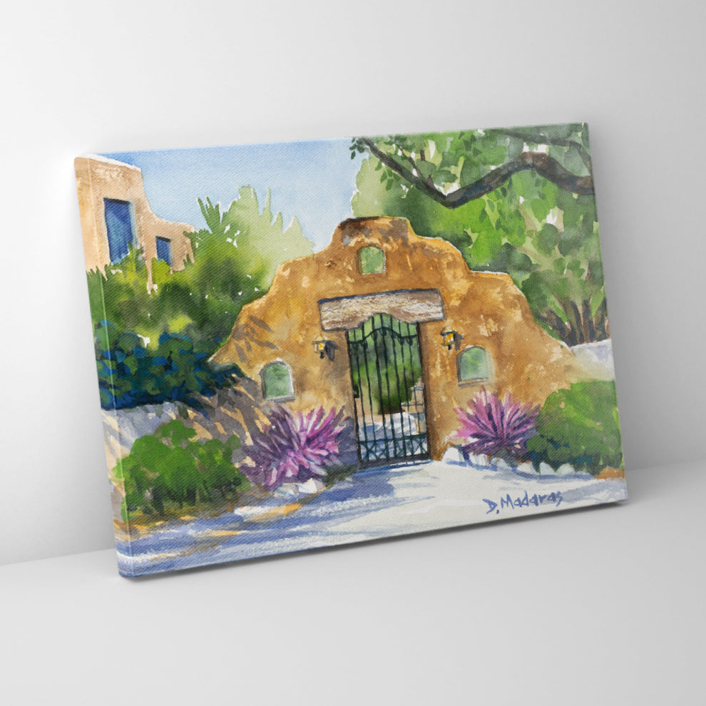 Gate in the Santa Ritas- Canvas – Madaras Gallery